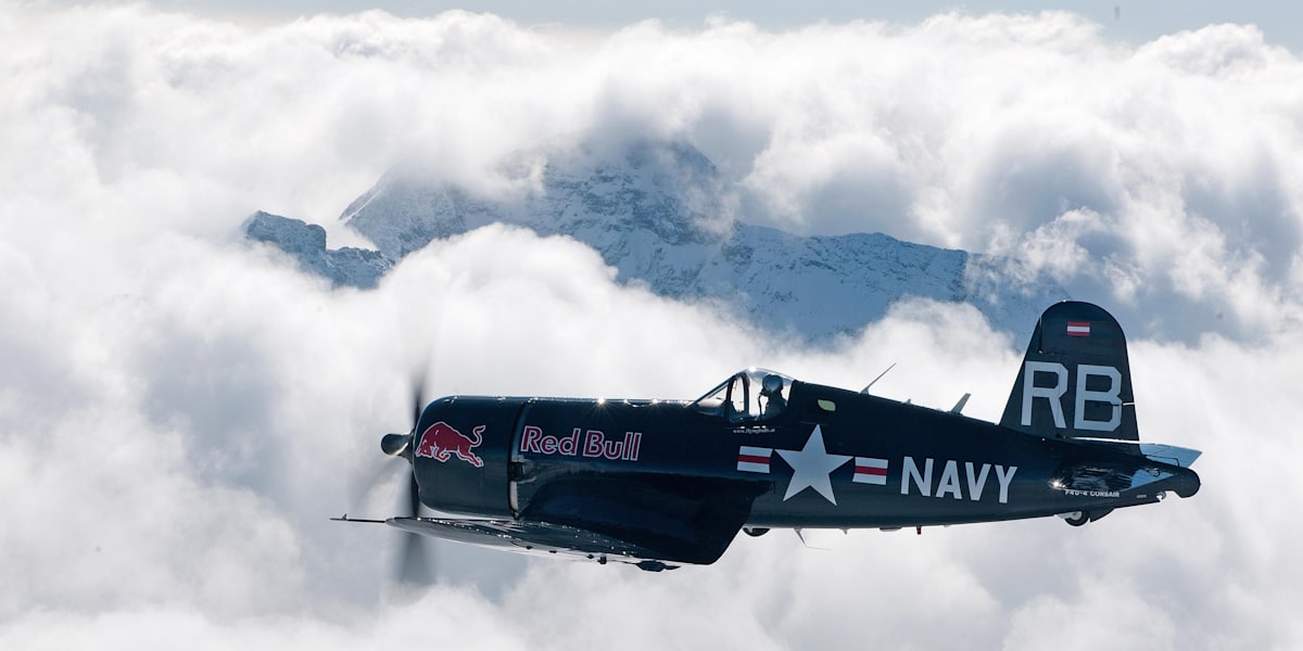 L'avion Chance Vought F4U Corsair des Flying Bulls