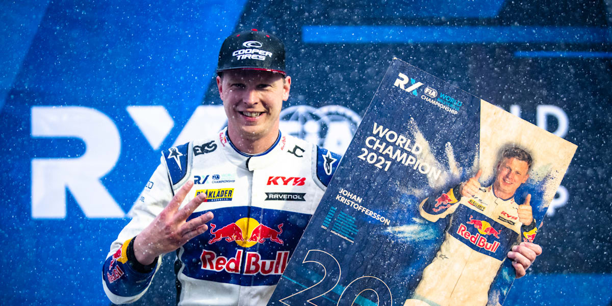 Johan Kristoffersson crowned World RX champion