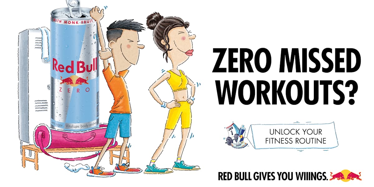 Red Bull Zero Missed Workouts | 30-day fitness challenge
