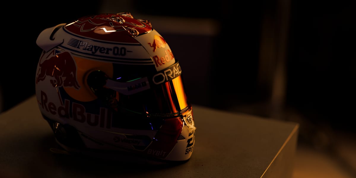 2024 Max Verstappen Helmet | Oracle Rd Bull Racing