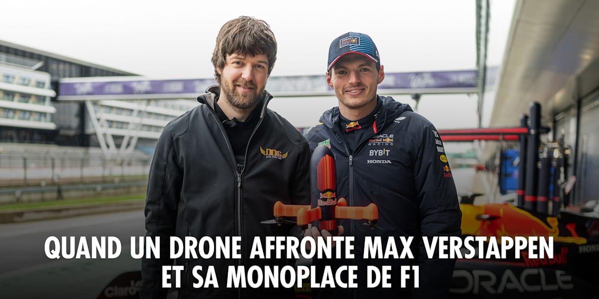 F1 : comment un drone a reussi à suivre Max Verstappen