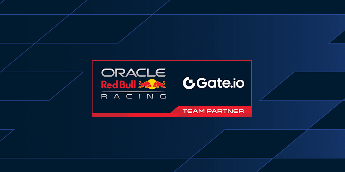 Oracle Red Bull Racing and Gate.io - Multi-year Partnership
