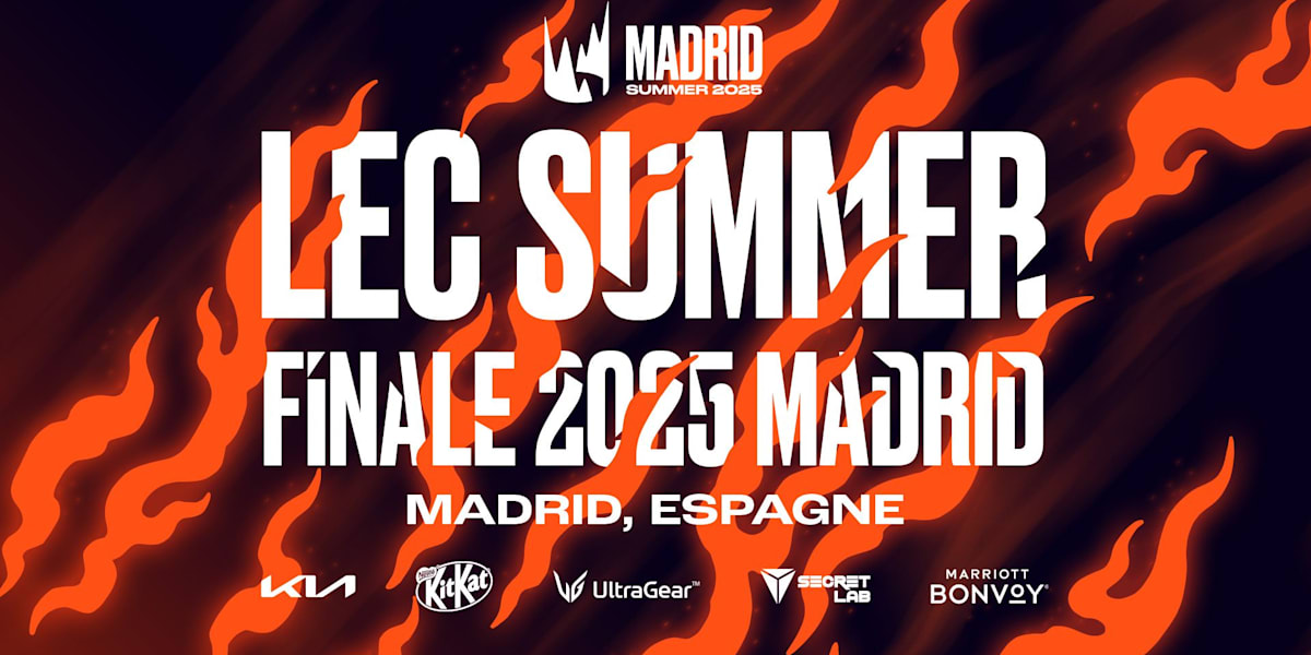 LEC Summer Split 2025 : le calendrier complet des matchs