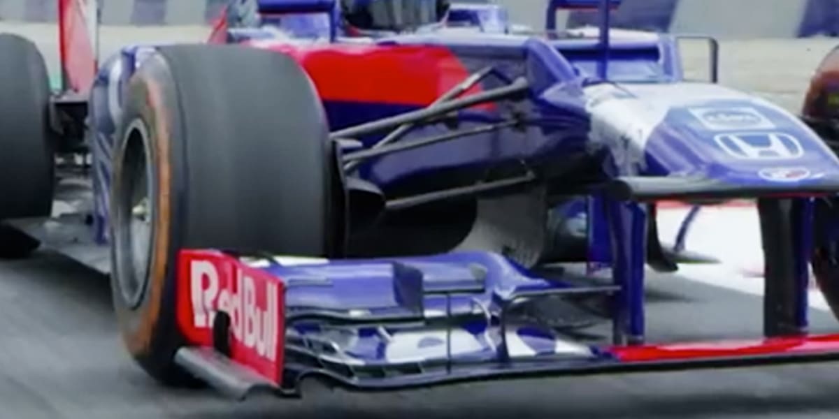 MotoGP™ and MXGP take on F1: Marc Márquez drives F1 car