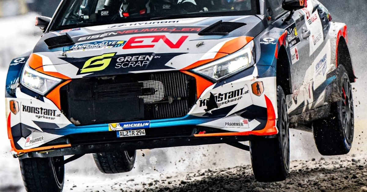 ERC aces rapid in a winter wonderland