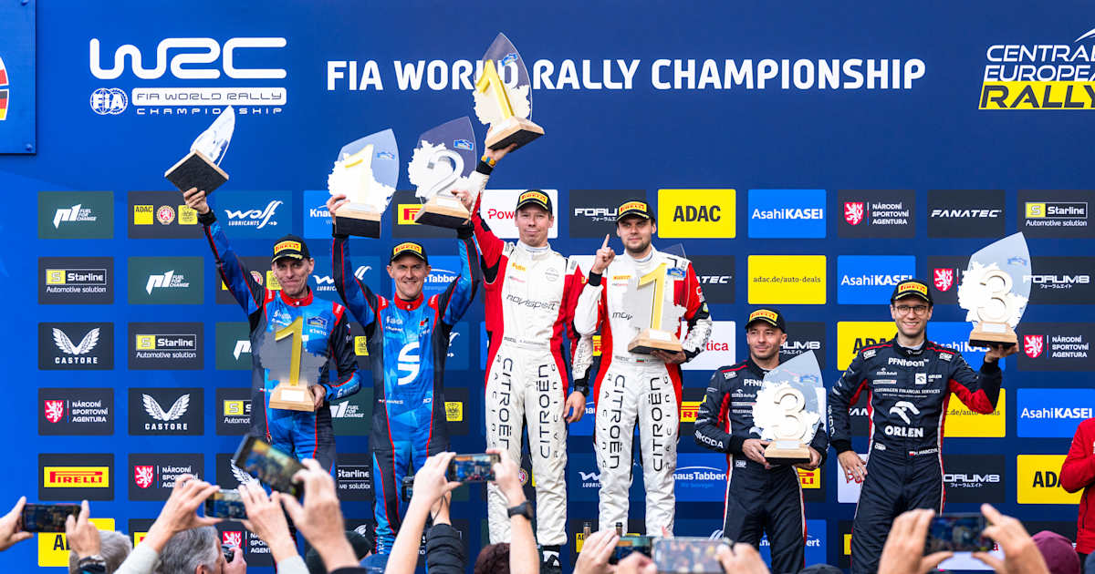 ERC stars past and present fill CER WRC2 podium