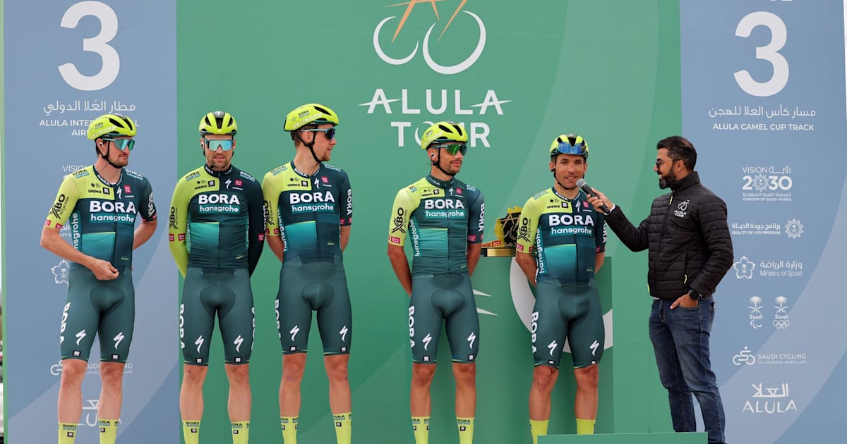 AlUla Tour: Rolf Aldag Happy with Team's Performance