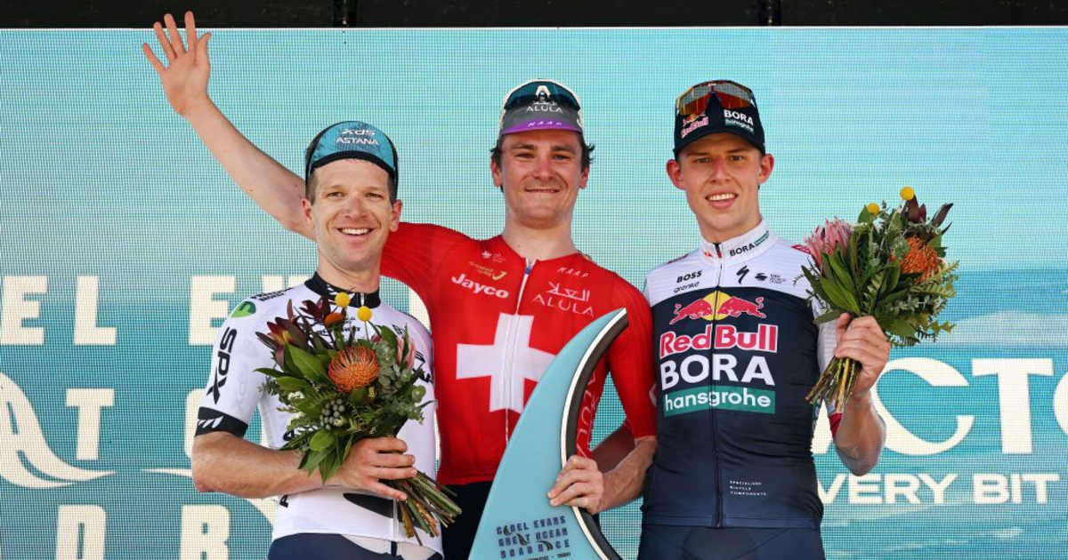 Laurence Pithie podiums again at Cadel Evans Great Ocean Road Race