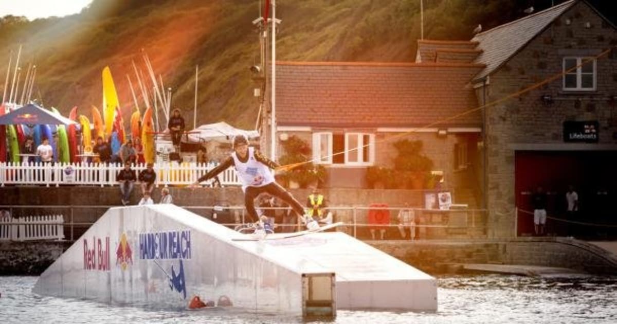 Go Pro Practice Action at Red Bull Harbour Reach