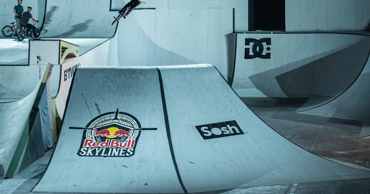 The construction of Red Bull Skylines timelapse