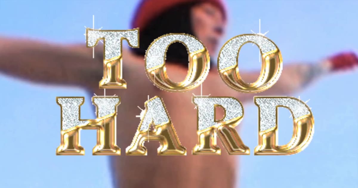 Teaser: Too Hard presents "Still Hard"