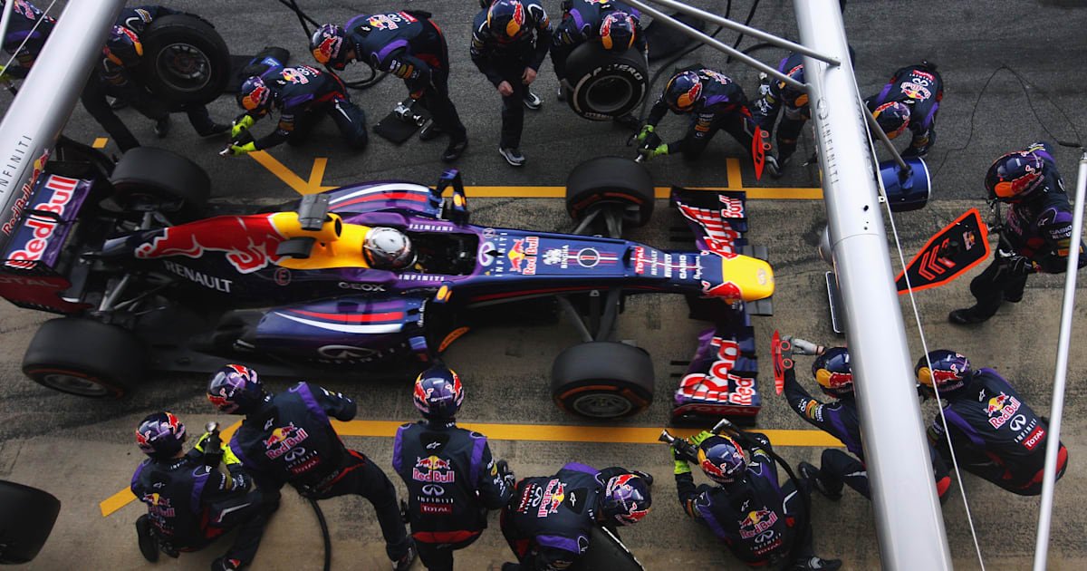 F1 Pitstop at 1000fps