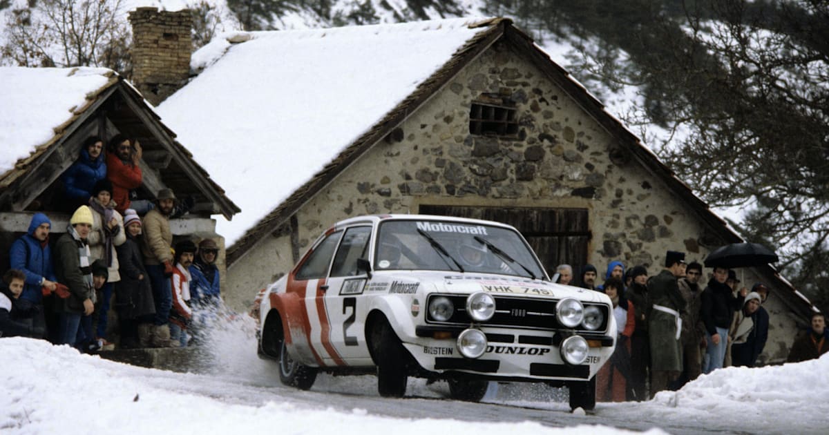 Historic images from Rallye Monte-Carlo: In Photos