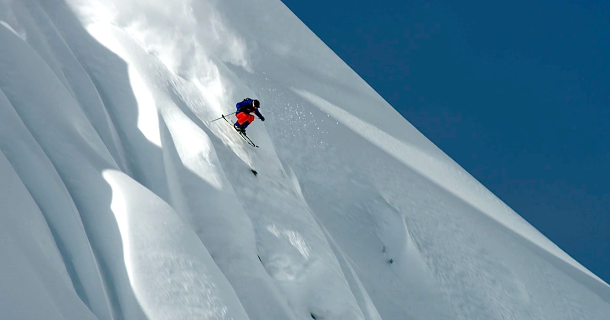 Skiing impossible lines with James Heim