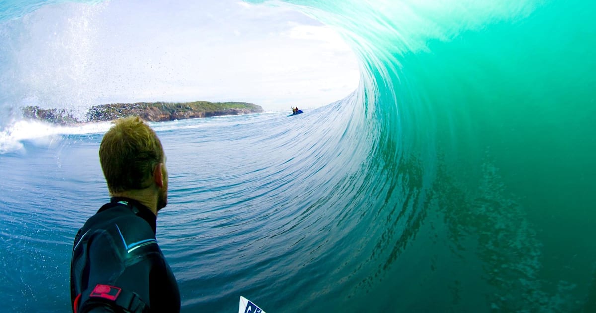 How Mark Mathews fell in love with surfing