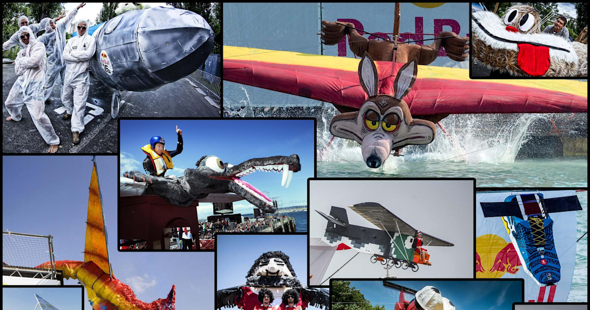 25 design ideas for a Red Bull Flugtag craft