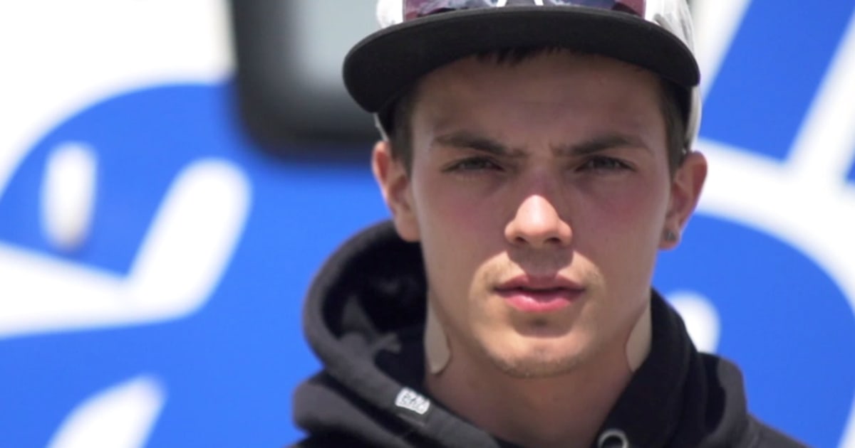 Mike Jones DH racer interview Meribel World Cup 2014