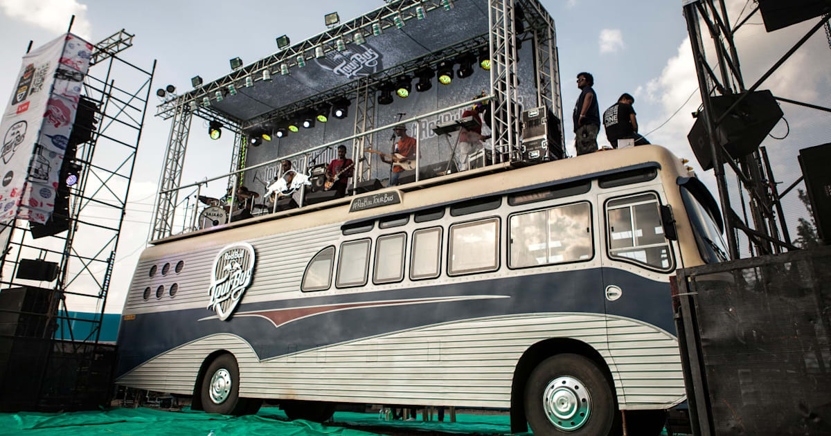 How The Red Bull Tour Bus Was Built