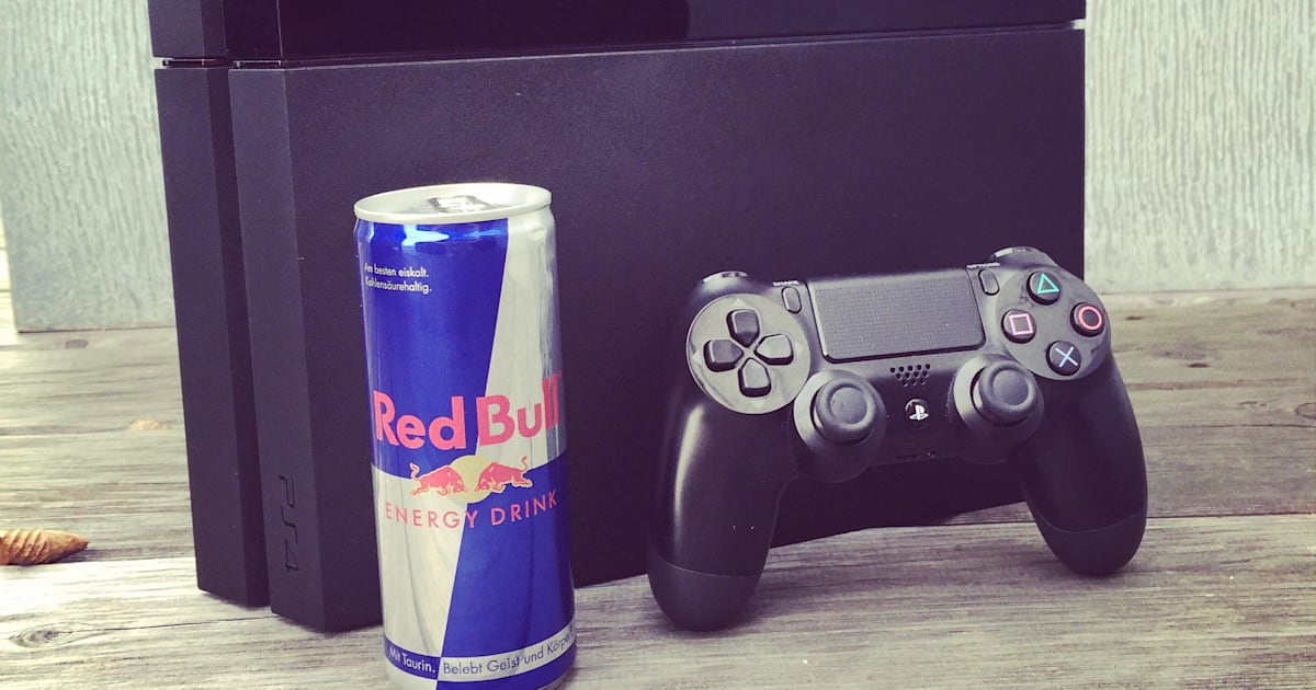 Win a brand new Playstation 4 with Red Bull