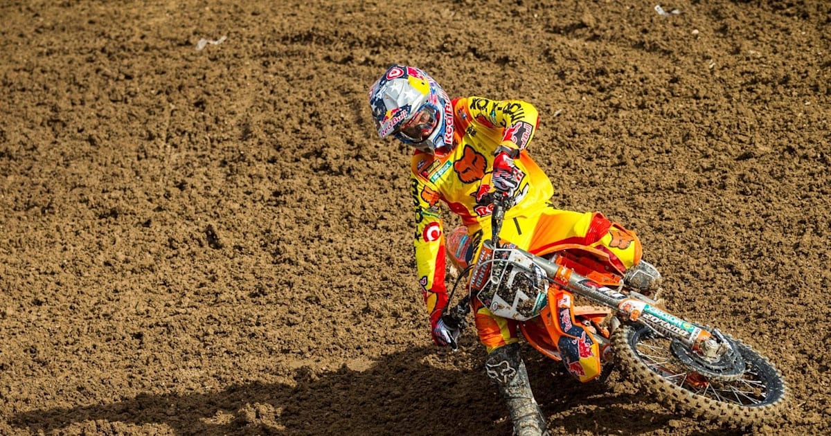 James Stewart and Red Bull KTM in the AMA SX 2015