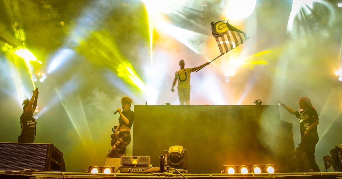 Full Flex Express: On Board Skrillex's Train Tour