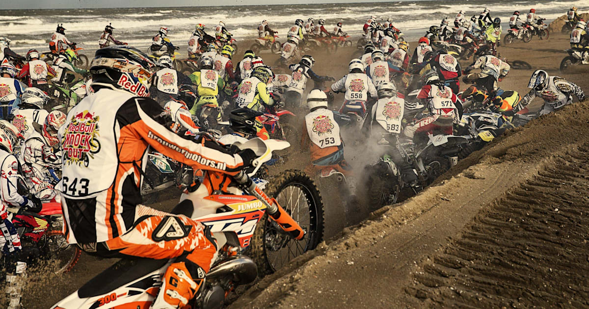 Red Bull Knock Out in slow motion