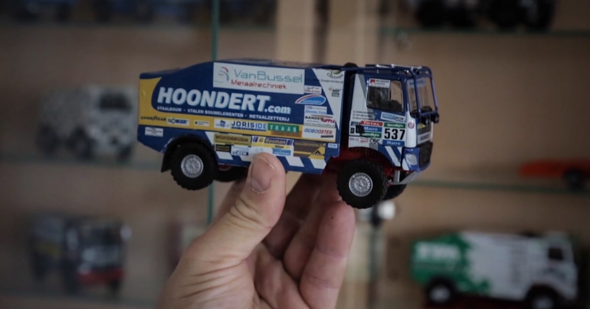 Roger van Driel Dakar Modelbauer