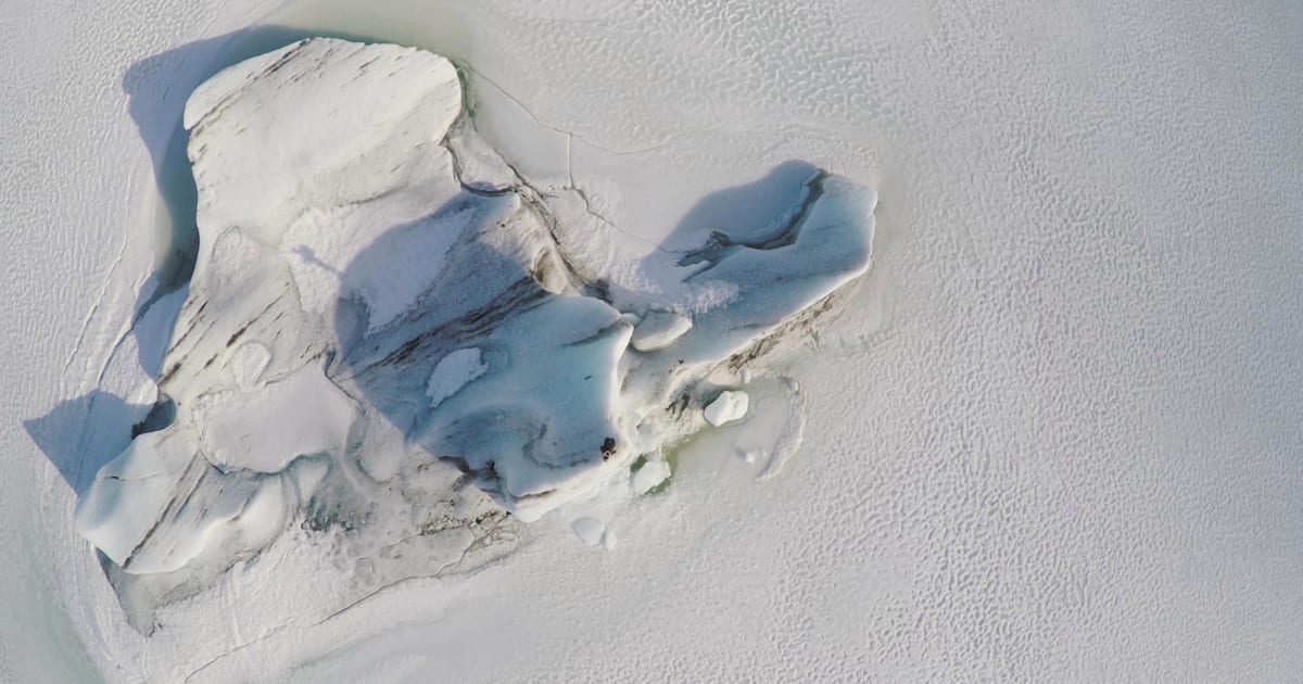 Running on an iceberg