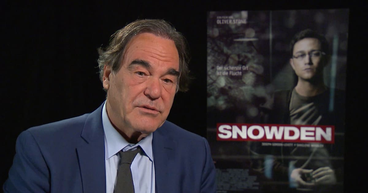 *Video* Oliver Stone interview: Snowden | Red Bull