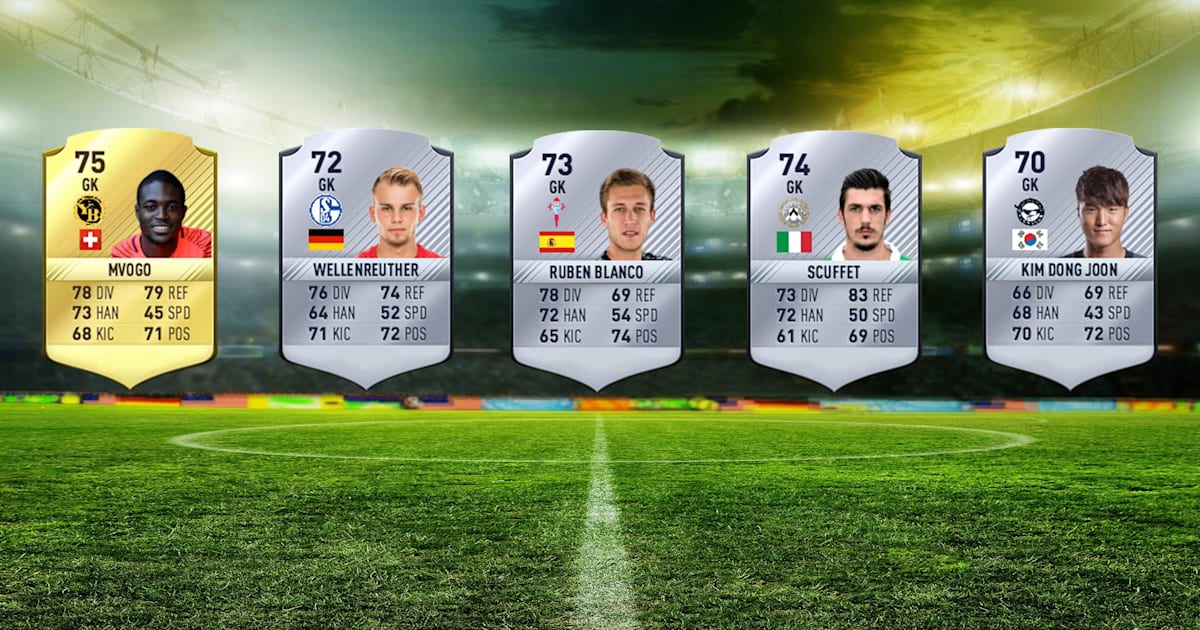 FIFA 17 Career Mode best cheap goalkeepers | Red Bull