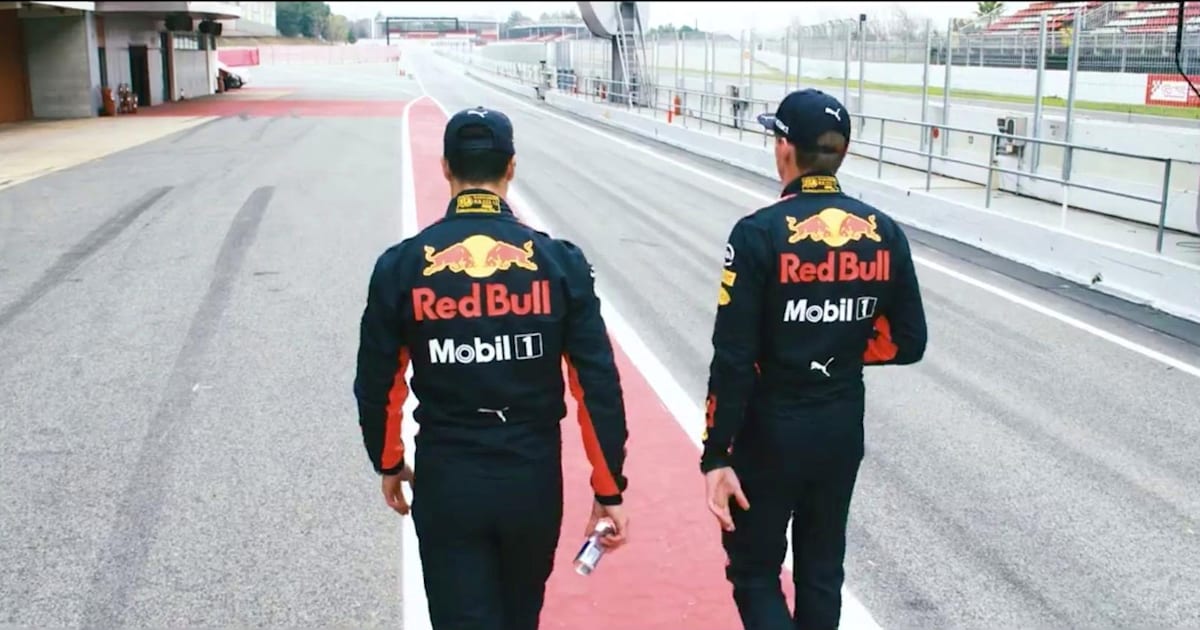 Daniel & Max before the 2017 F1 Season starts