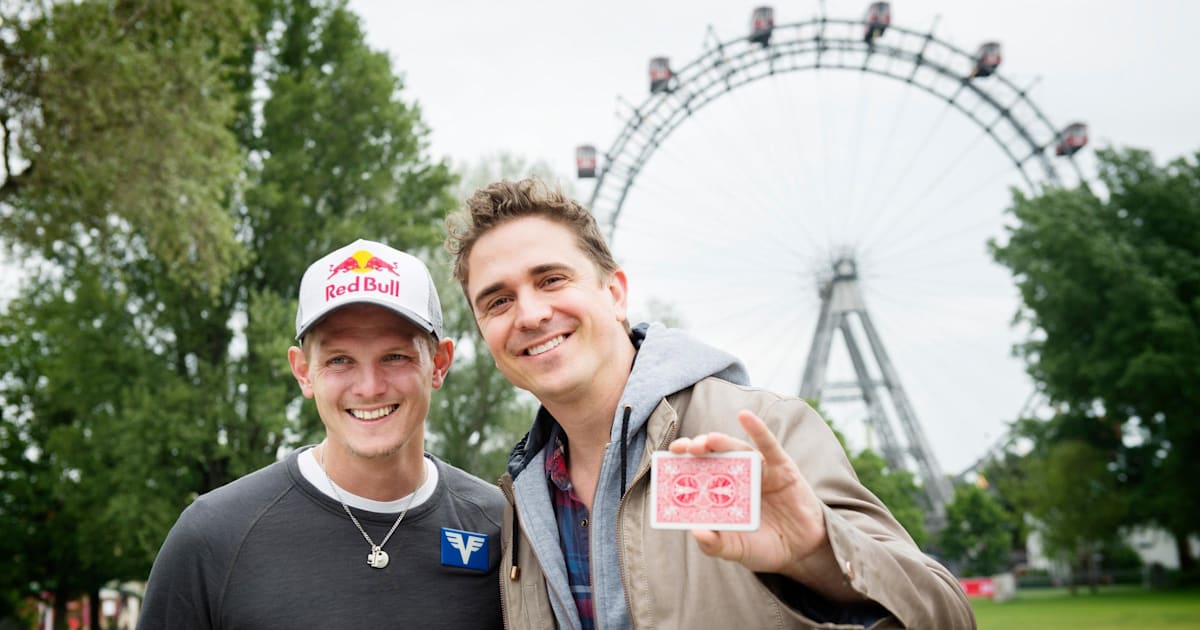 Adam Trent trifft Thomas Morgenstern in Wien.