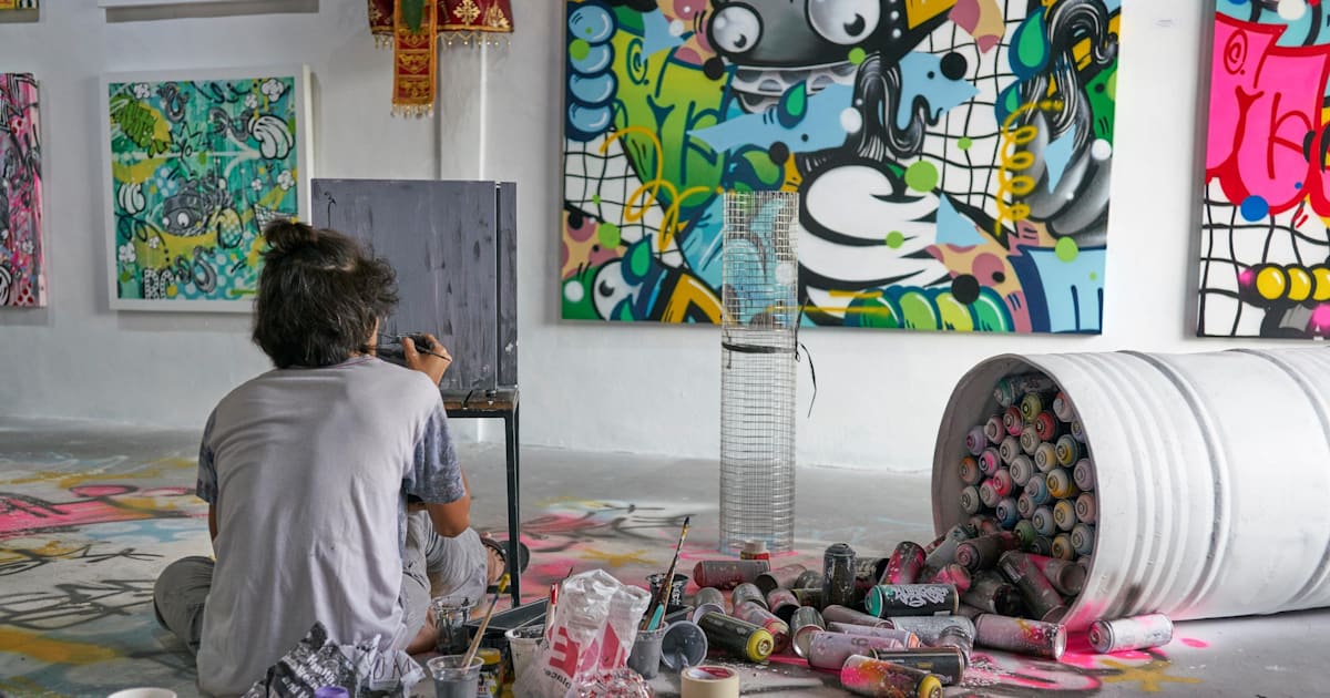 Rojan Barcelon's Art in the Beaches of Bali