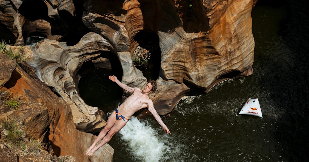 cliff diving blyde river canyon south africa