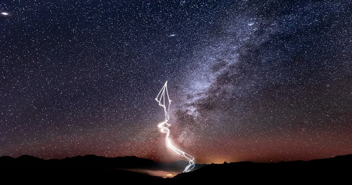 Red Bull Air Force Team at Marfa Lights skydiving clip