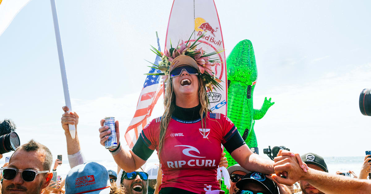 World Champion Olympic Surfer Caroline Marks Interview