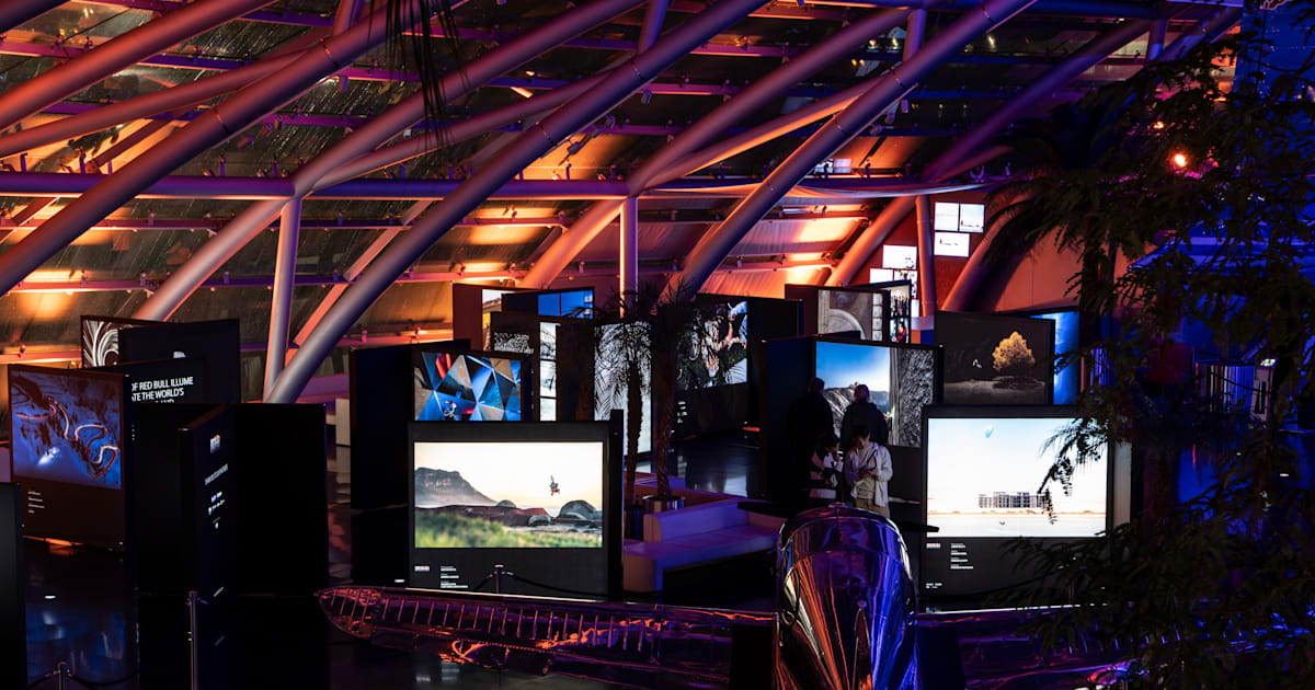 Red Bull Illume Exhibition Launches: Hangar-7