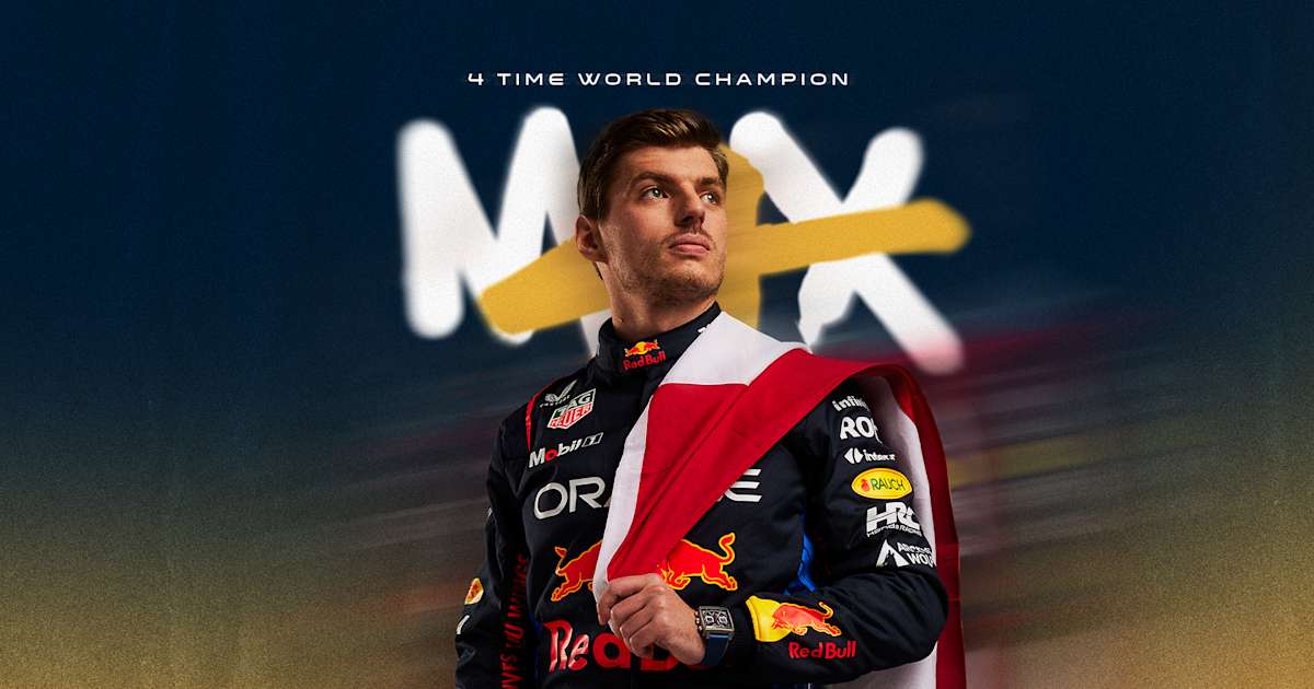 Celebrating Max Verstappen: A Four-Time World Champion