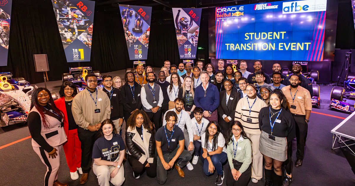 Empowering AFBE-UK Students | Oracle Red Bull Racing