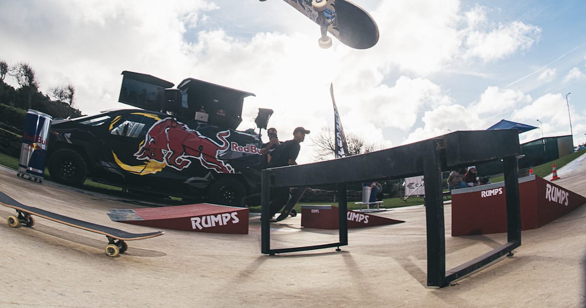 Skate épico? Red Bull Road Gap na Doca de Alcântara
