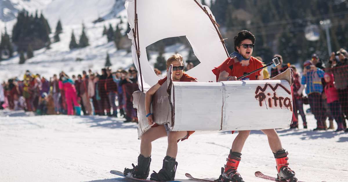 Подготовься к ледяному безумию Red Bull Jump & Freeze