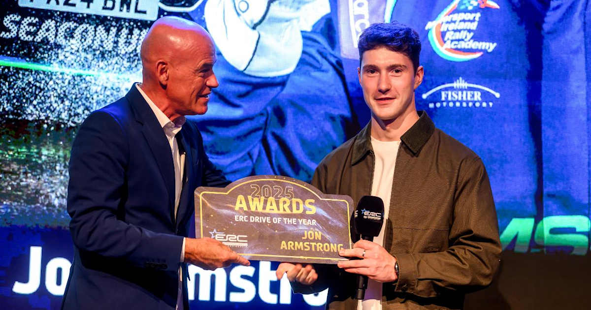 Fans choose Armstrong over Sesks for ERC Drive of the Year award