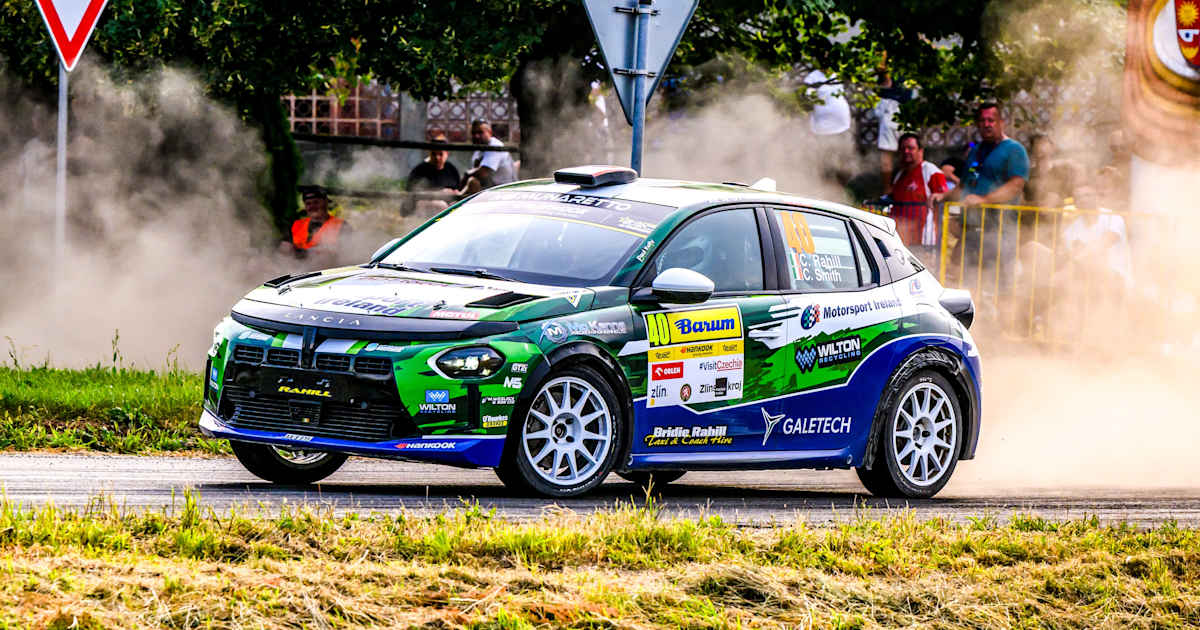 Tense battle for second under the Junior ERC spotlight