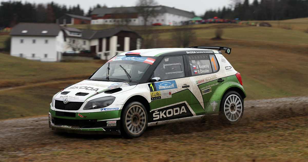 ERC #ThrowbackThursday: Kopecký battles back to win Jänner Rallye by 0.5sec