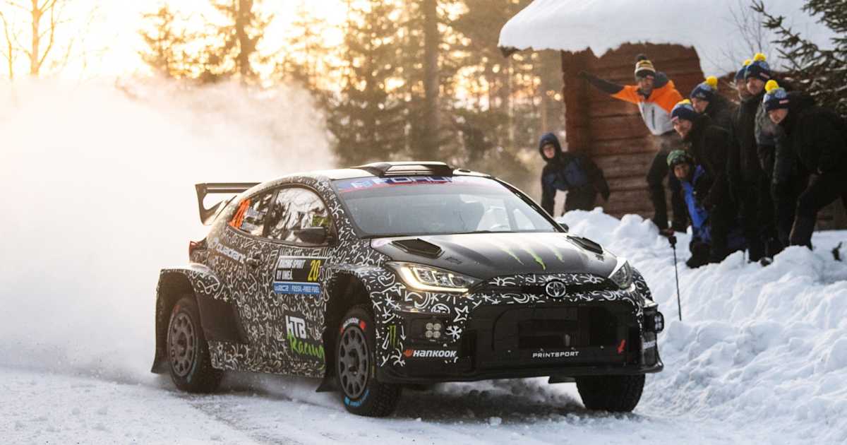 Oliver Solberg with third straight WRC2 Sweden win