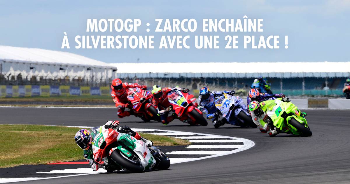 Grand Prix MotoGP de Silverstone 2025 : Zarco 2e ! Résultats