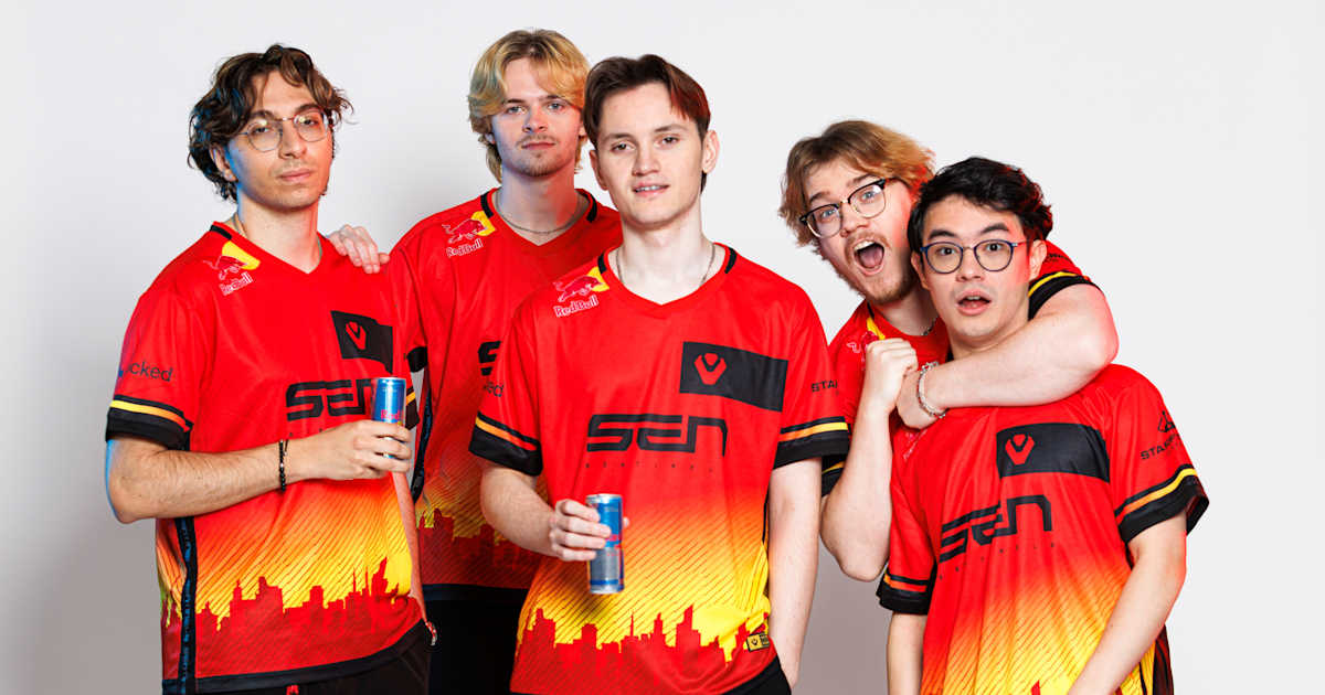 Sentinels: Red Bull team profile page