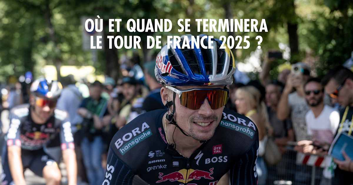 Tour de France 2025 : où et quand se joue l’arrivée finale