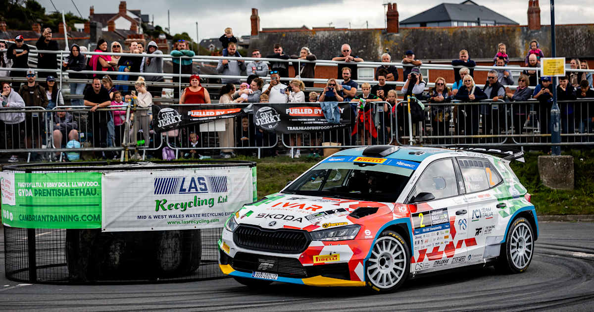 ERC Ceredigion fightback begins for Mabellini with SSS1 best