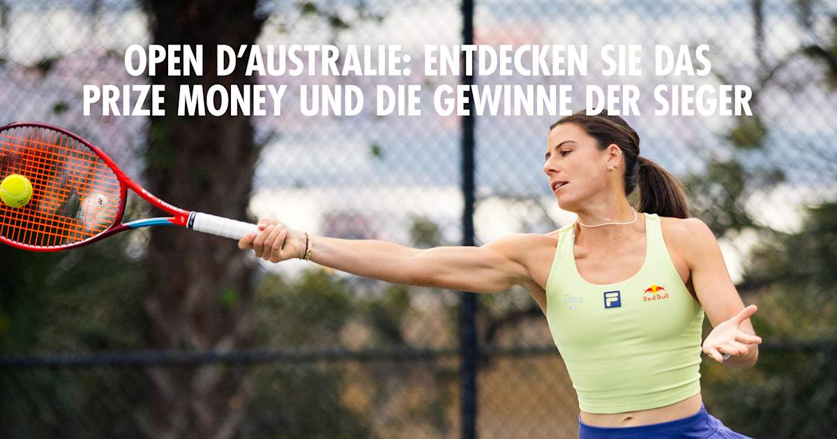 Australian Open 2026: Wie viel Preisgeld erhalten die Sieger